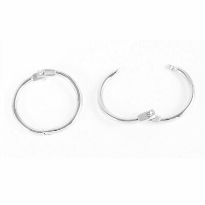 30mm Openable Dia Metal Spring O-Ring Loose Leaf R... – Vicedeal