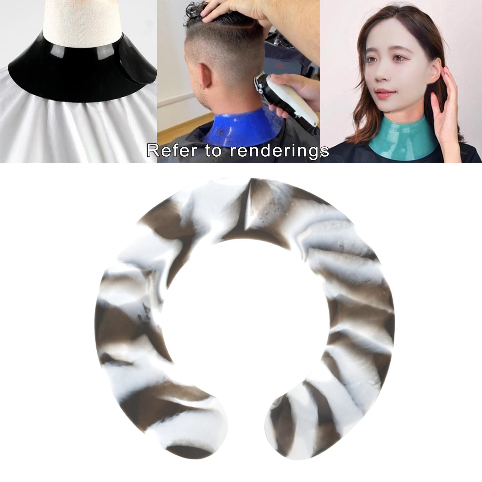 Silicone Stylist Cutting Collar Adjustable Shawl C... – Grandado