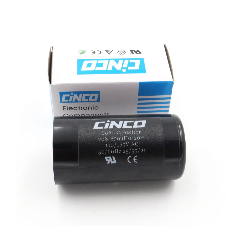 708-850uF 110V 125V 165V CD60 Motor Start Capacito... – Grandado