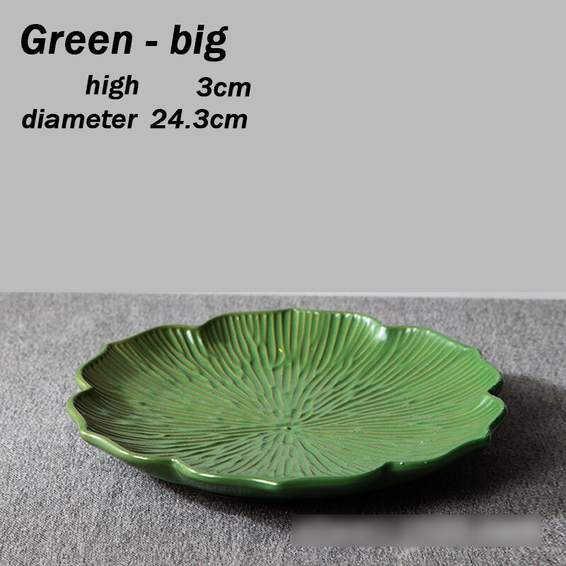 2 Sizes Plates for Food 4 Colors Modern Plate Sets... – Grandado