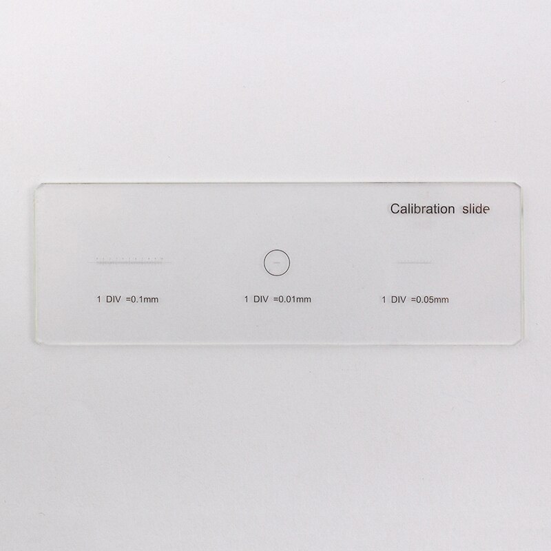 Scale Ruler 0.1 0.05 0.01 mm Stage Micrometer Cali... – Grandado