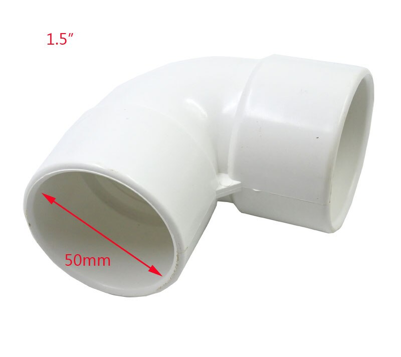 1"/1.5"/2"PVC 90 Degree Right Angle Elbow Two-way ... – Grandado