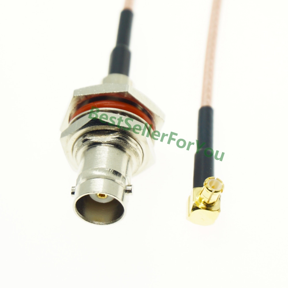 Conector macho hembra BNC a MCX, enchufe de ángulo... – Grandado