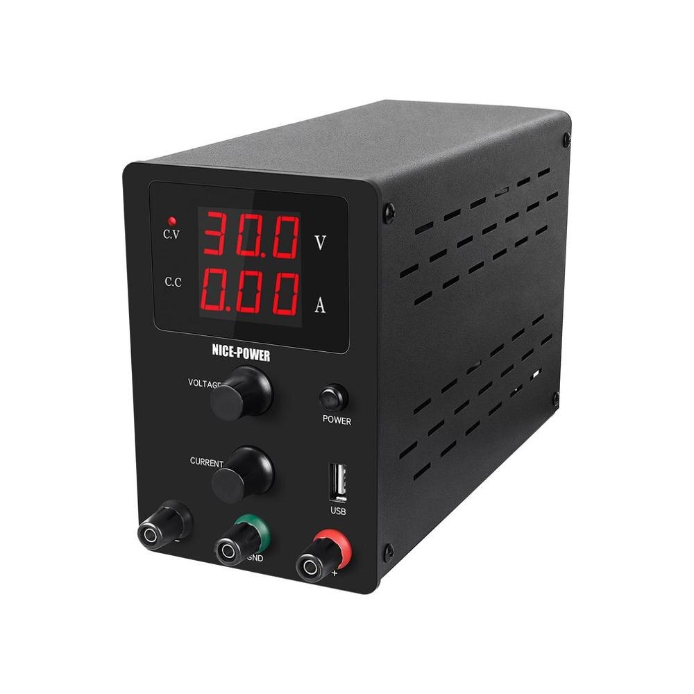 USB DC Laboratory 30V10A Regulated Lab Power Suppl... – Grandado