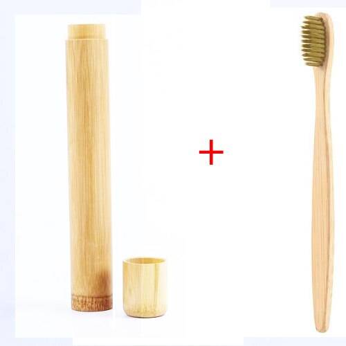 1pcs Natural Bamboo Toothbrush Bamboo Soft Toothbr... – Vicedeal