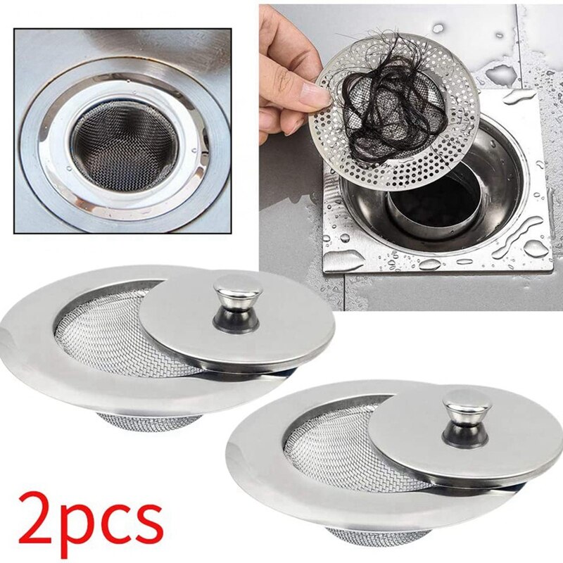 Drain Filter Kitchen Sink Filter Anti-Clogging Mes... – Vicedeal