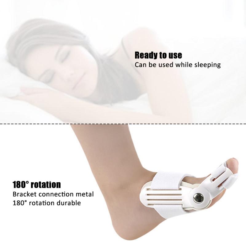 Big Foot Bone Corrector Splitter Toe Protector Day/ Night Splint Big ...