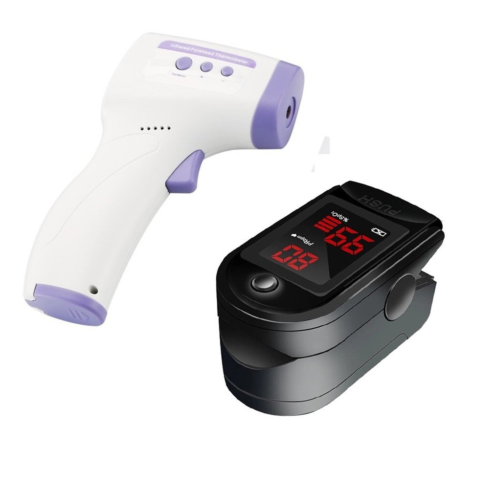 pulsoksymetr Digital Forehead Infrared Thermometer... – Grandado