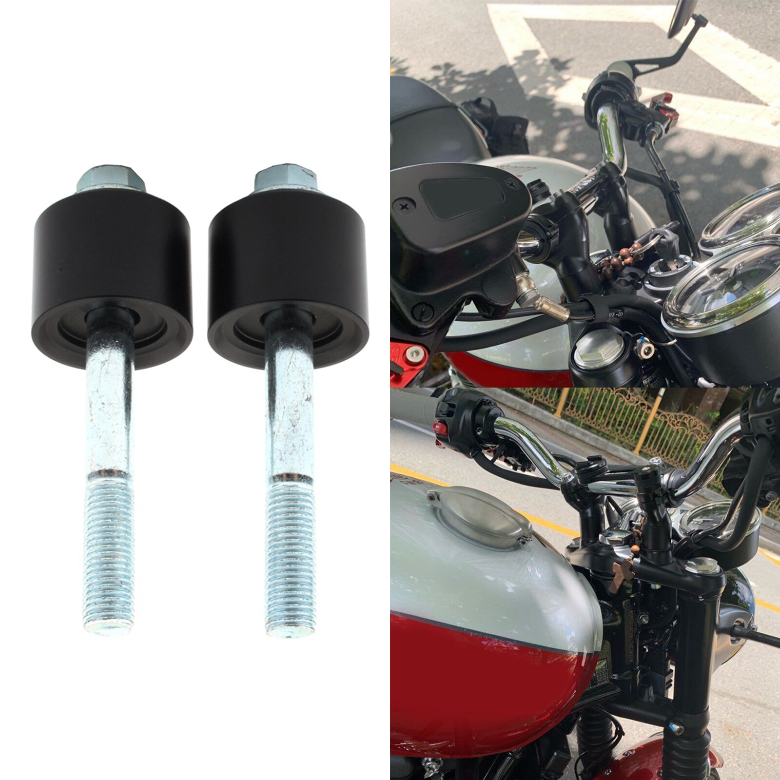 Pair Motorbike Motorcycle Handle Bar Mount Mountin... – Grandado