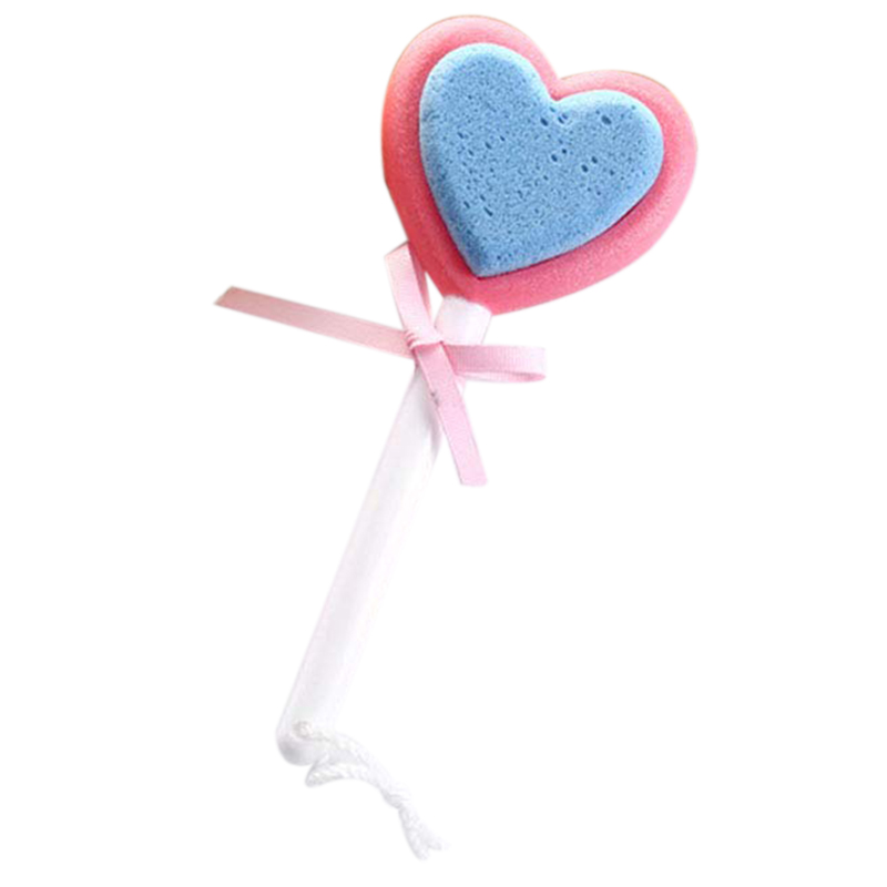 Cute Heart Shape Clean Scrubber Hard Skin Callus R... – Grandado