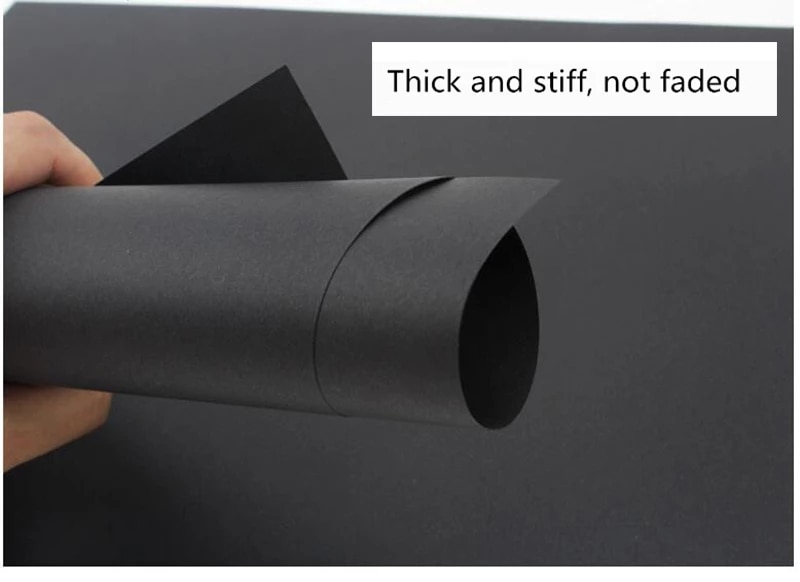 50pcs/lot A3 A4 A5 Black Kraft Paper DIY Card Maki... – Grandado