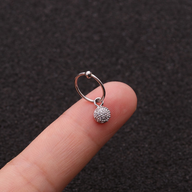 MISANANRYNE 1Pc Cross Heart Flower Crown Piercing ... – Grandado