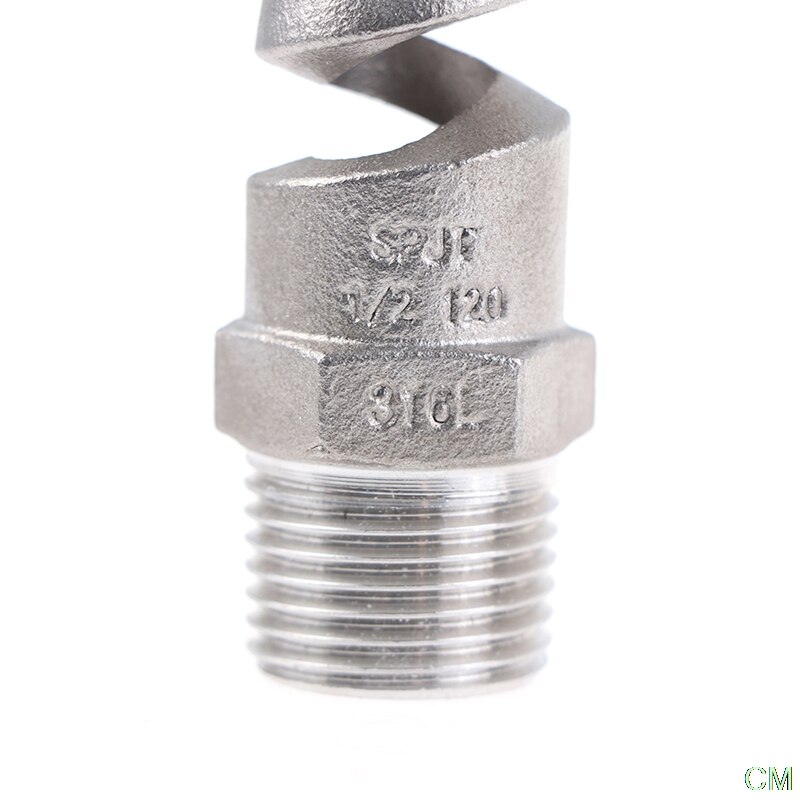 1/2" Full Cone Spiral Jet Nozzle Stainless Waterin... – Grandado