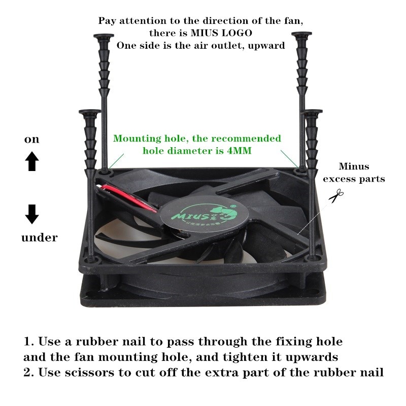 Exhaust Fan Air Extractor Terrarium Mini Ventilato... – Grandado