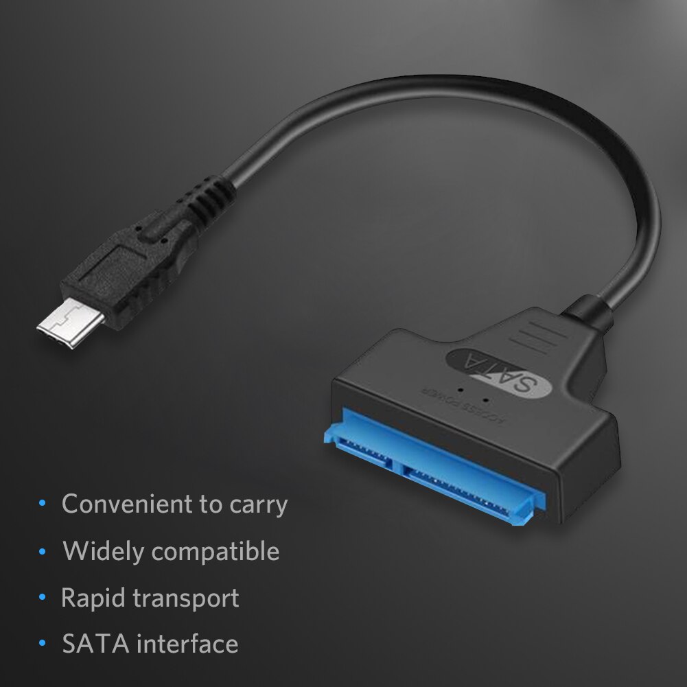 6gbps USB Type C Vers SATA III CONVERTISSEUR CÂBLE... – Grandado