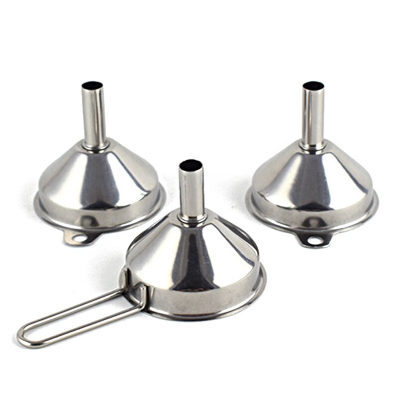 Stainless Steel Funnel Kitchen Oil Liquid Funnel M... – Grandado