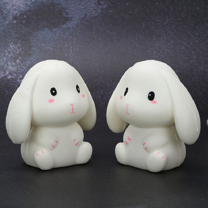 Jumbo Rabbit Squishy Kawaii Simulation Squishies C... – Grandado
