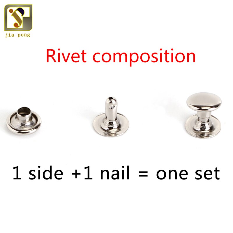 50set 7x7mm 7x8mm 7x5mm Klinknagel van Metal Stud ... – Grandado