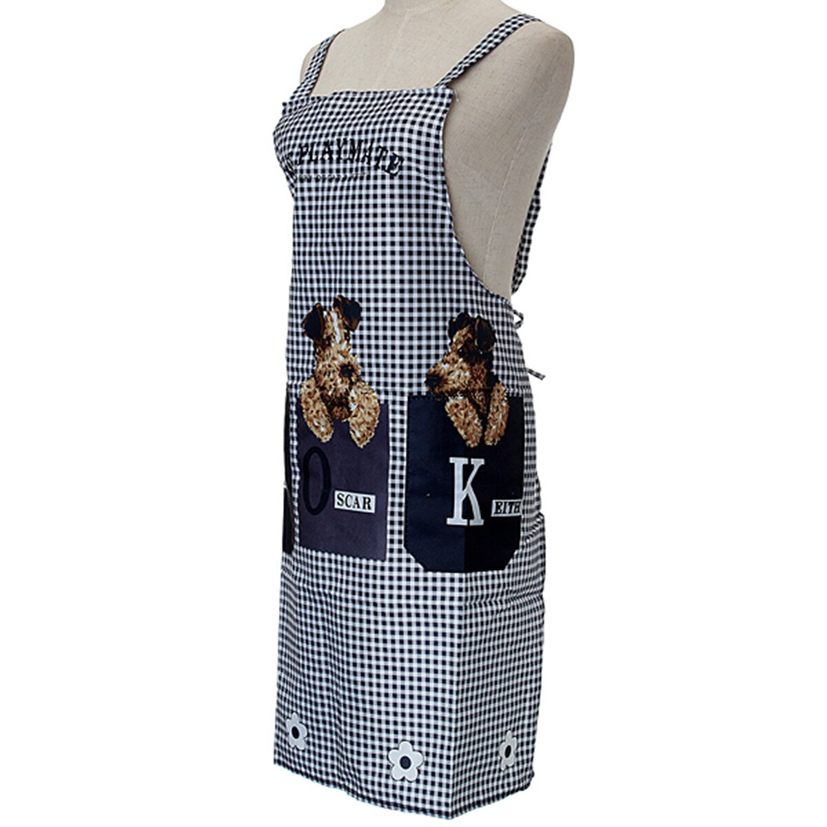 Leuke Hond Print Schort Waterdicht Mouwloze Pocket... – Grandado