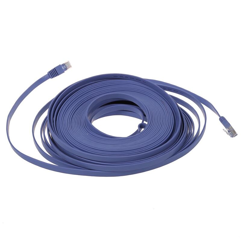 Cable plano UTP 65.6FT 20M CAT6 CAT 6, Cable de re... – Grandado