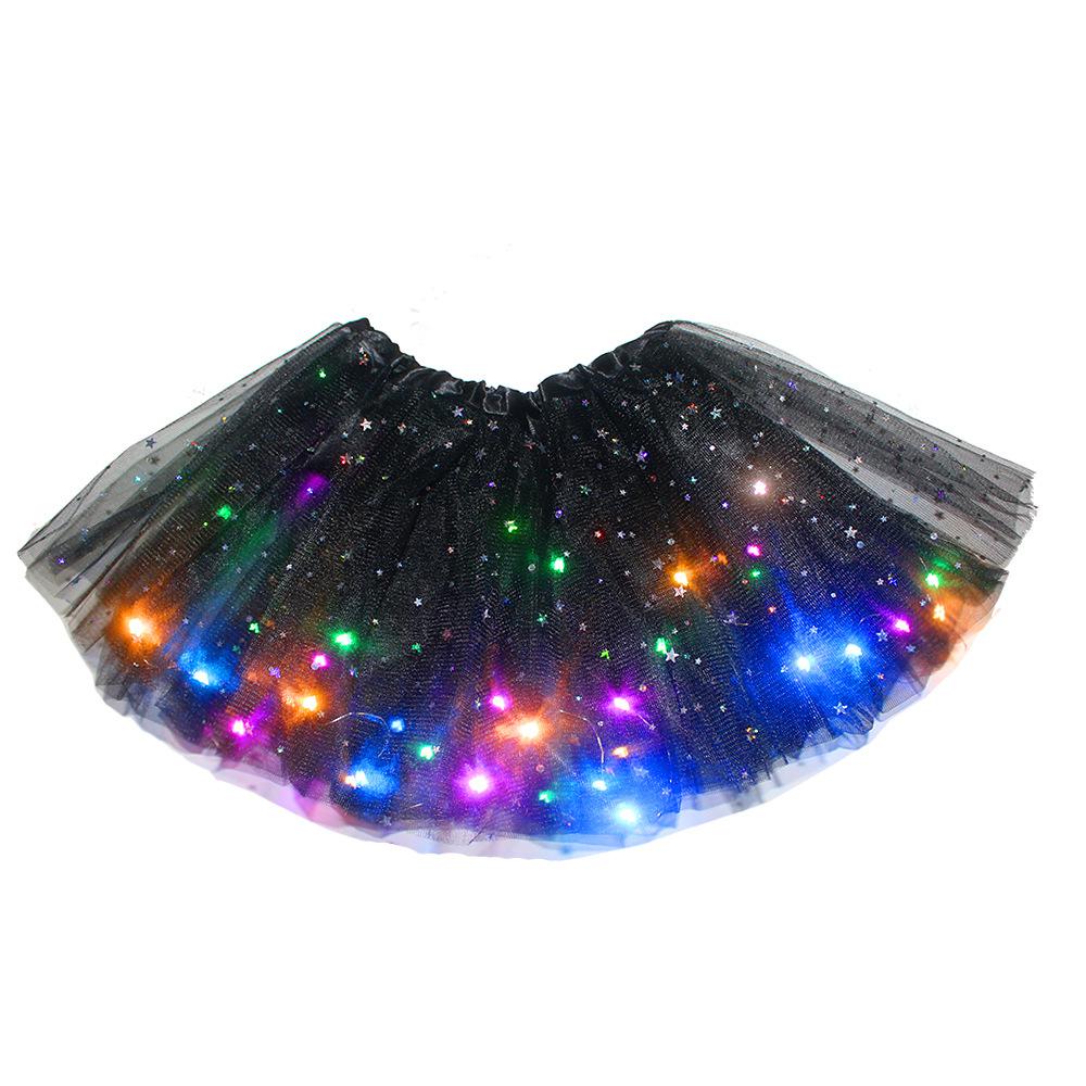 Baby Girls Kids Neon Led Tutu Skirt Party Stage Da... – Grandado