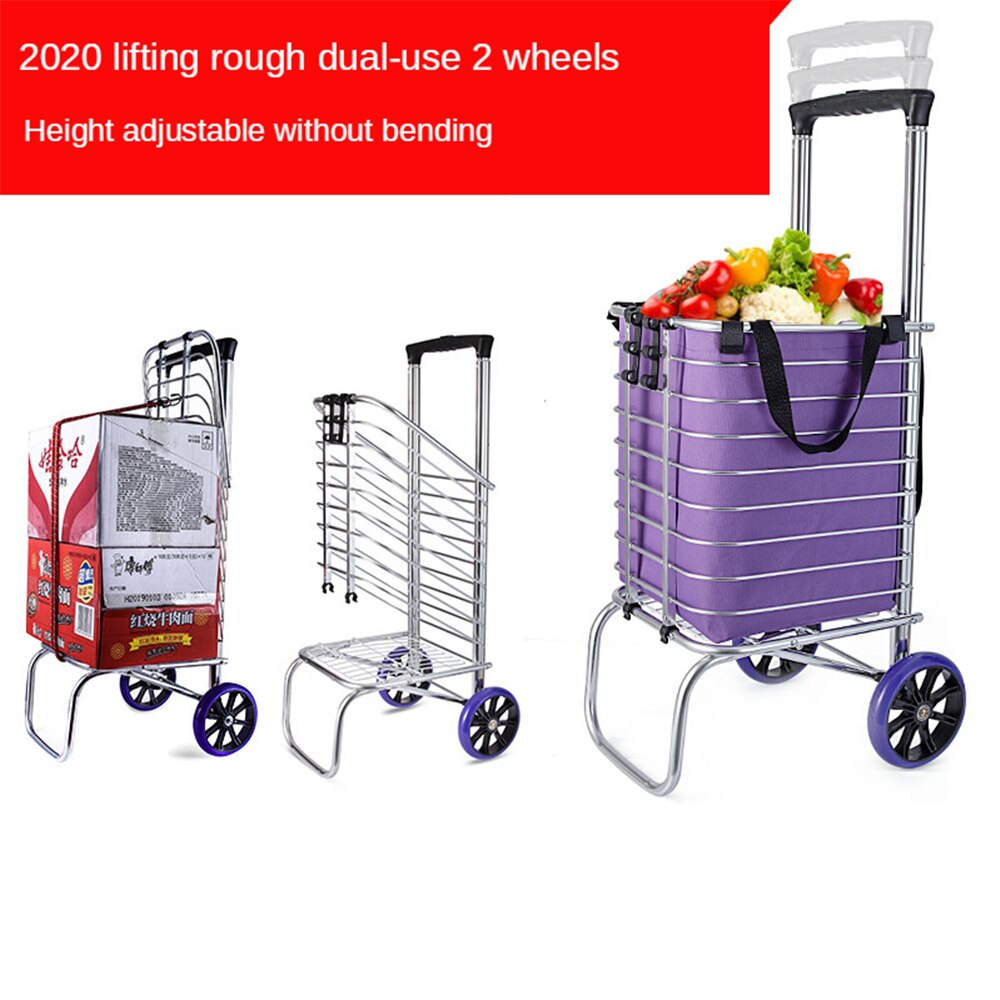 B-LIFE Step Up Foldable Grocery Shopping Cart Doll... – Vicedeal