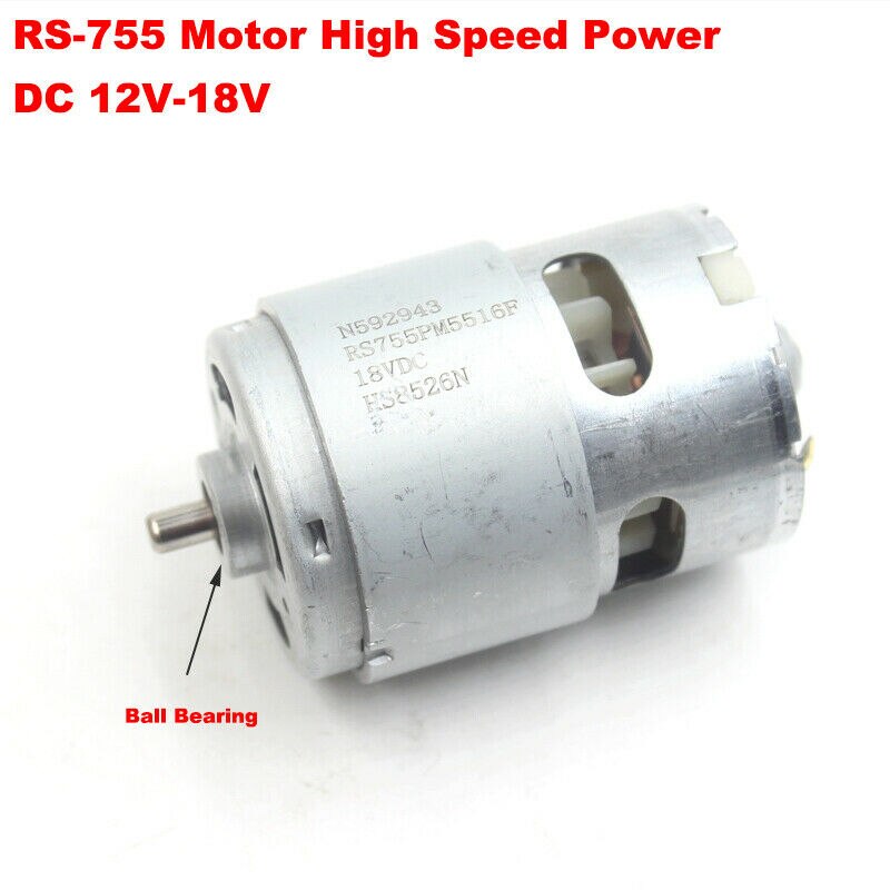 1PC RS-755 Motor DC 12V-18V 21000RPM High Speed Hi... – Grandado