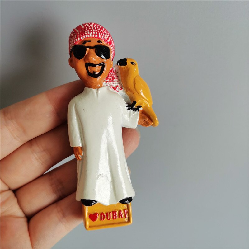 Middle East Dubai Fridge Magnets Tourist Souvenirs... – Grandado