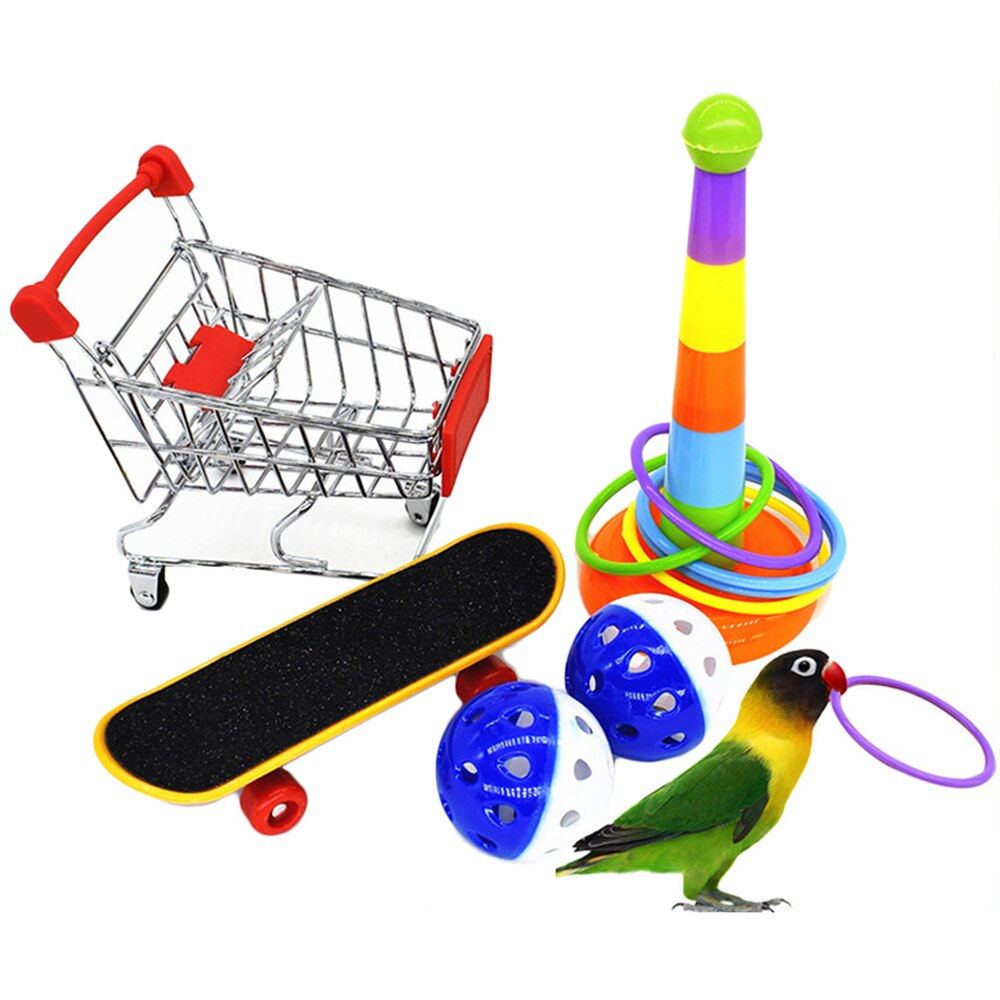 Interactieve Papegaai Apparaat Set Knagen Training... – Vicedeal