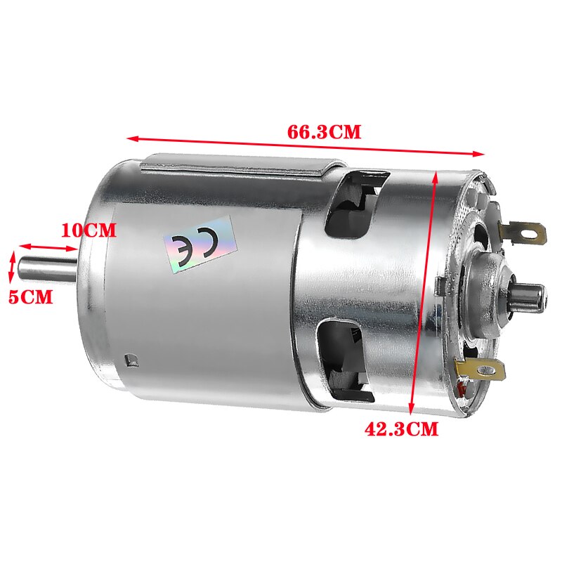 775 Dc Motor Max 35000 Rpm Dc 12V-24V Kogellager G... – Vicedeal 775 Dc Motor Max 35000 Rpm Dc 12V-24V Kogellager G... – Vicedeal