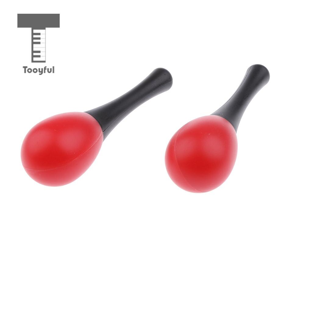 2 Pieces Plastic Maraca Hand Shaker Percussion Ins... – Grandado