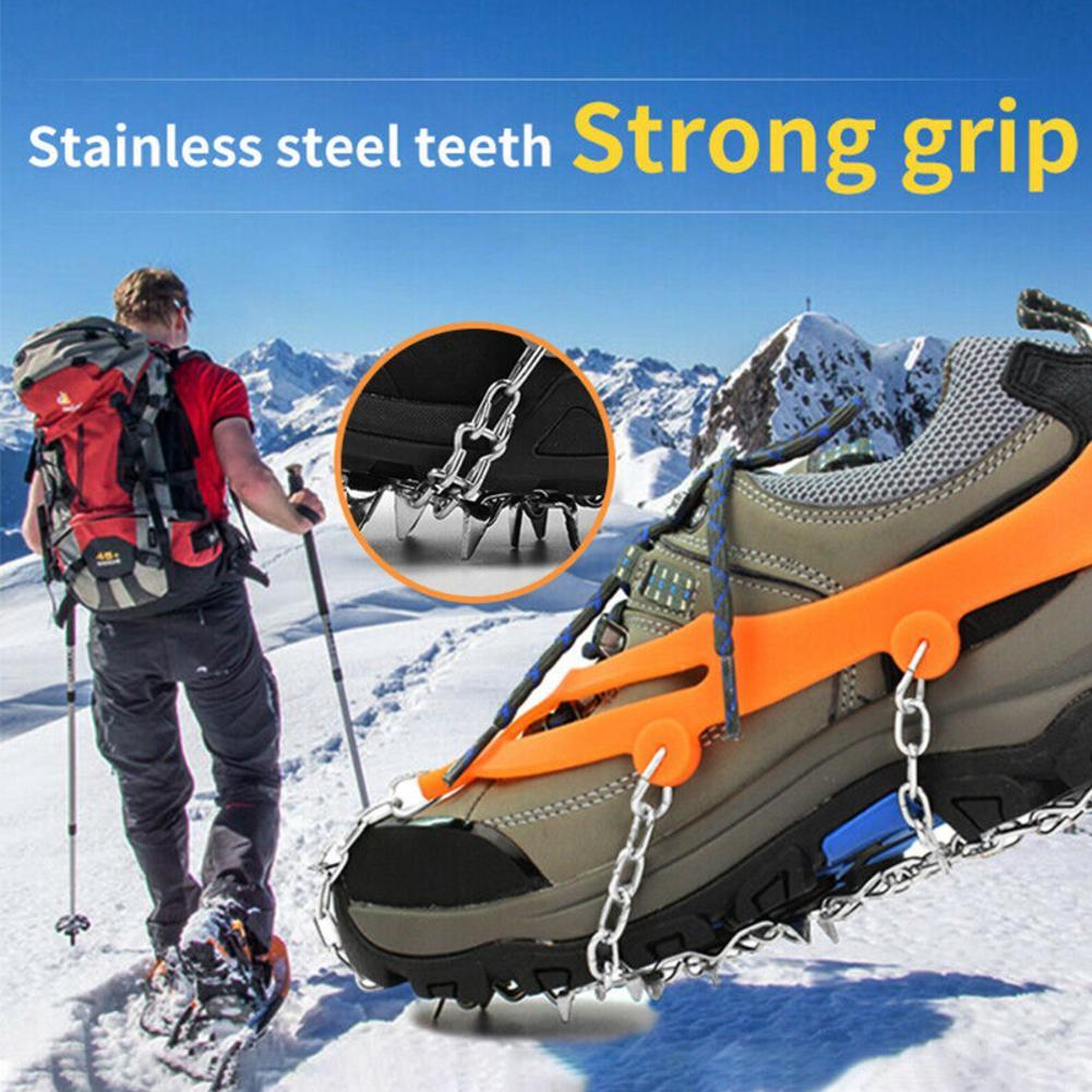 8-Teeth Crampons for SNOW and Ice Shoes Spike Grip... – Grandado