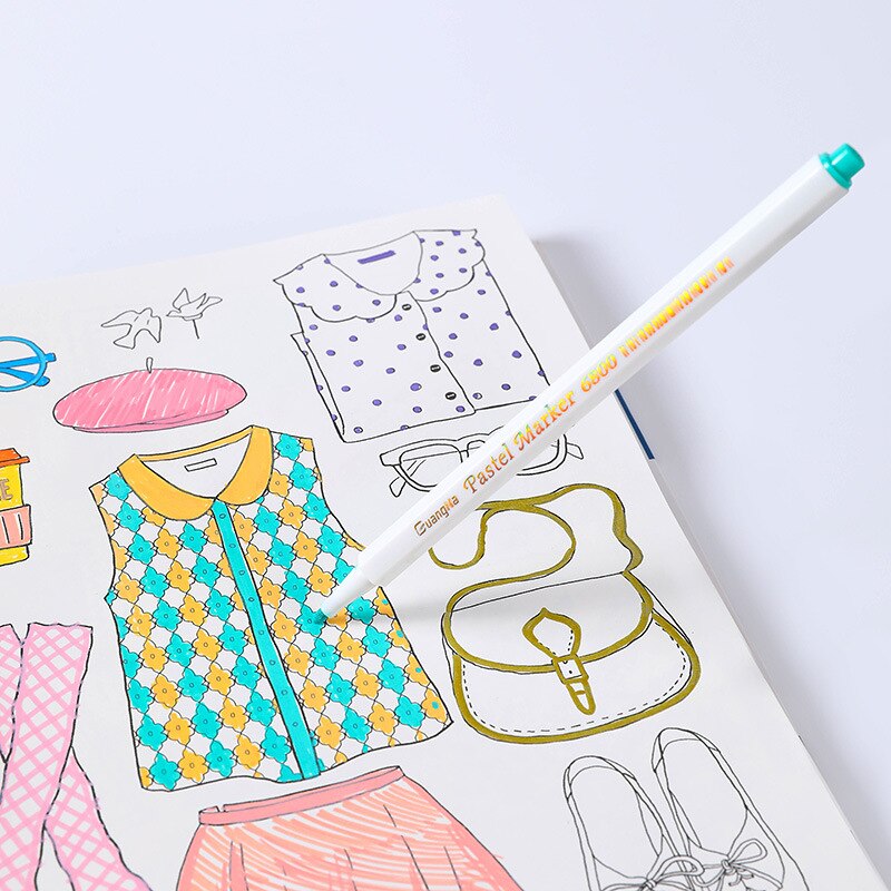 12/24/36pcs Pastel Color Marker Pen Pastel Pen Set... – Vicedeal