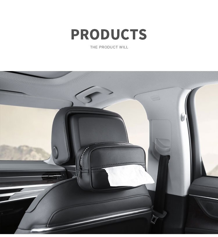Universal Car Sun Visor PU Leather Tissue Box Car ... – Grandado Universal Car Sun Visor PU Leather Tissue Box Car ... – Grandado