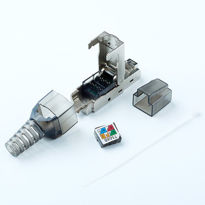 Cat6a Ethernet RJ45 Adapter Shield Crystal Head Mo... – Grandado