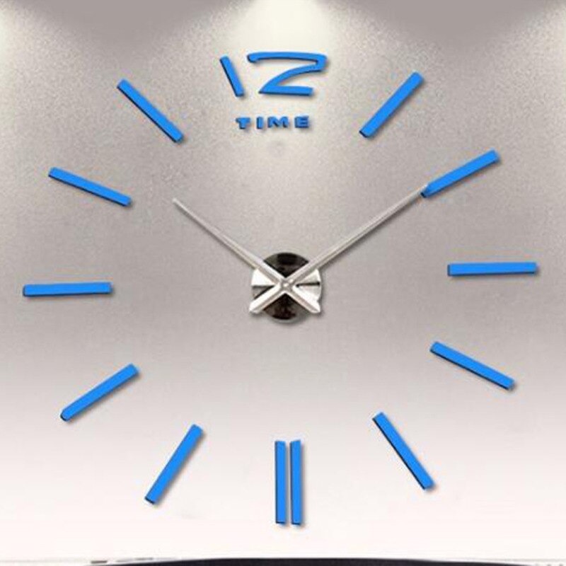 Oversized 1m DIY wall clock living room art 3D clo... – Vicedeal