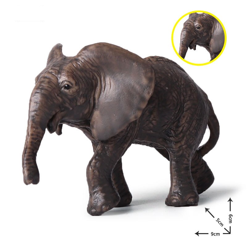 Female African Elephant Toy Figure. – Vicedeal