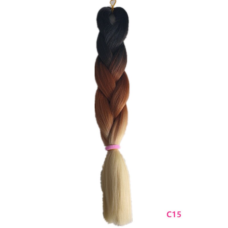 Hywamply 45cm Short Synthetic Yaki Jumbo Braids Ha... – Grandado