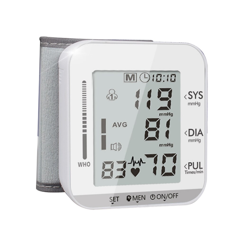 BP Sphygmomanometer big Wrist Blood Pressure Monit... – Grandado