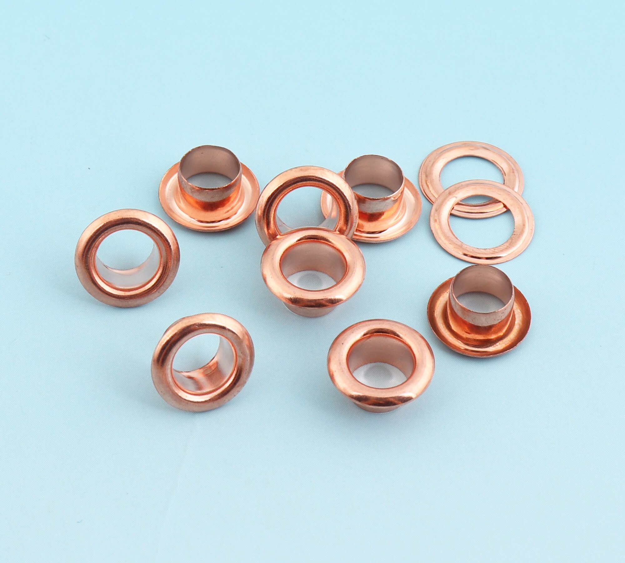 Eyelets Grommets 100sets 4.5mm(hole) Round Grommet... – Grandado