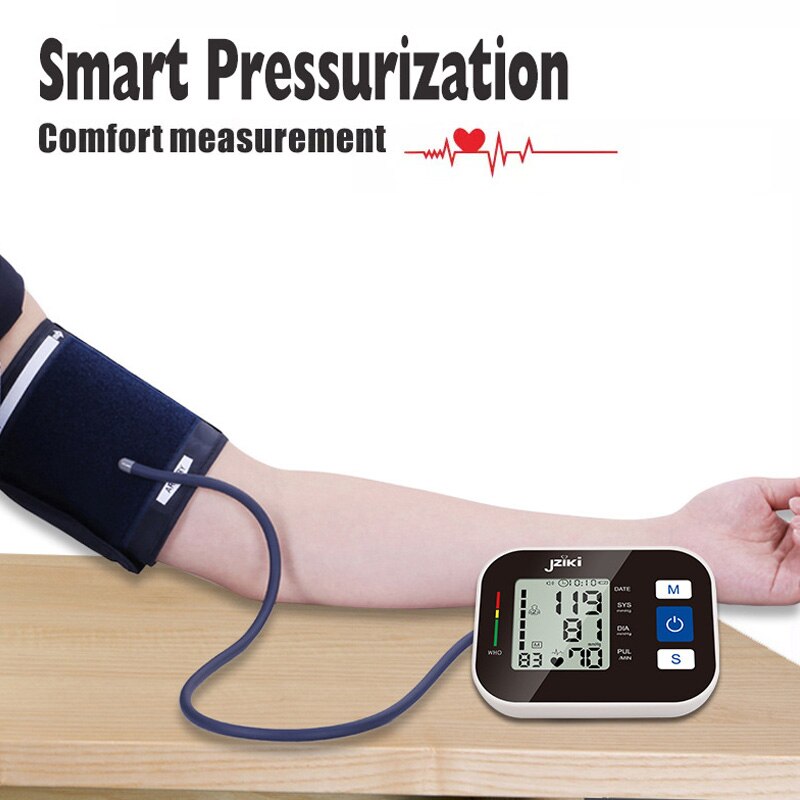 Arm Blood Pressure Gauge Voice Big Screen Blood Pr... – Vicedeal