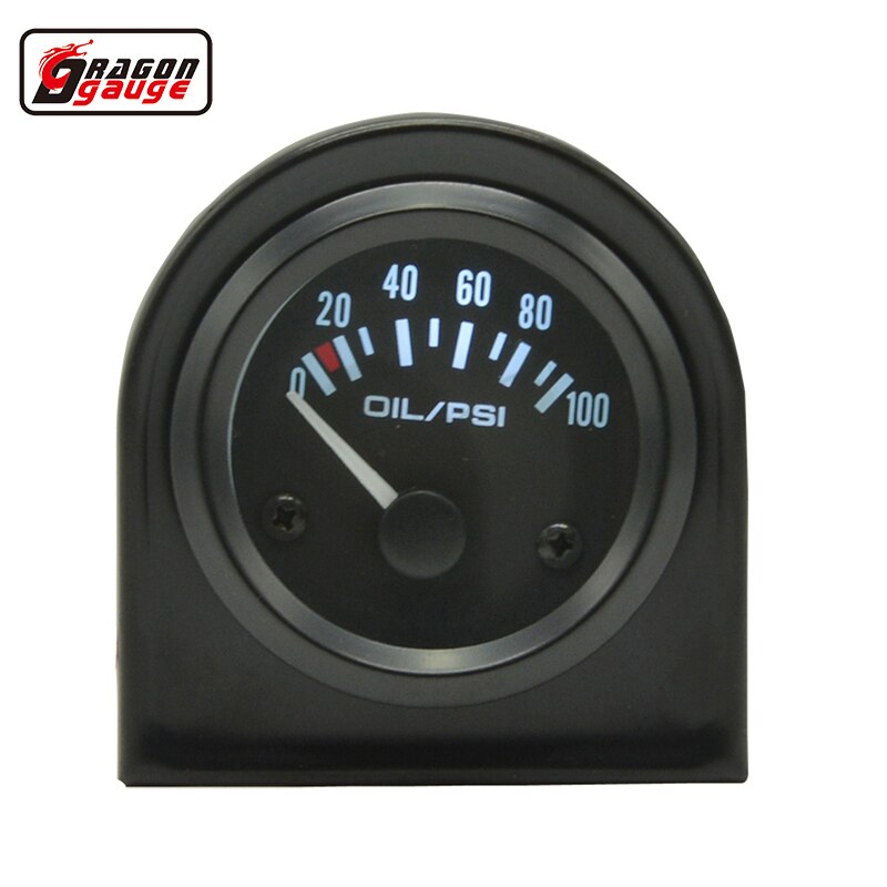 Dragon Gauge 52 Mm Pointer Auto Oliedrukmeter Mete... – Grandado