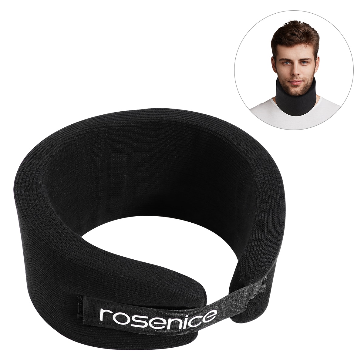 ROSENICE Neck Support Brace Cervical Collar Foam C... – Grandado