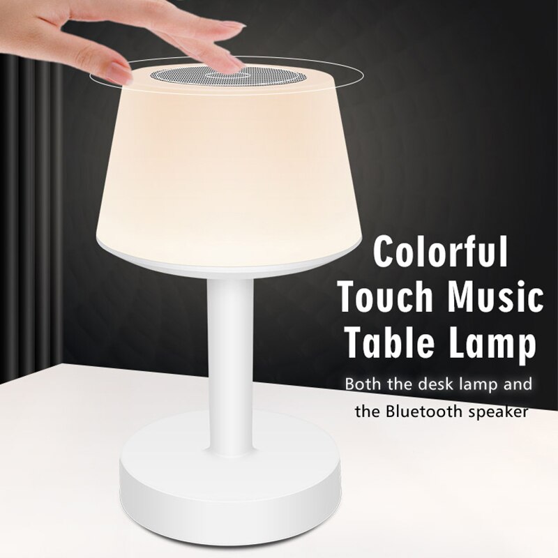 6W LED tisch lampe Bluetooth lautsprecher touch se... – Grandado