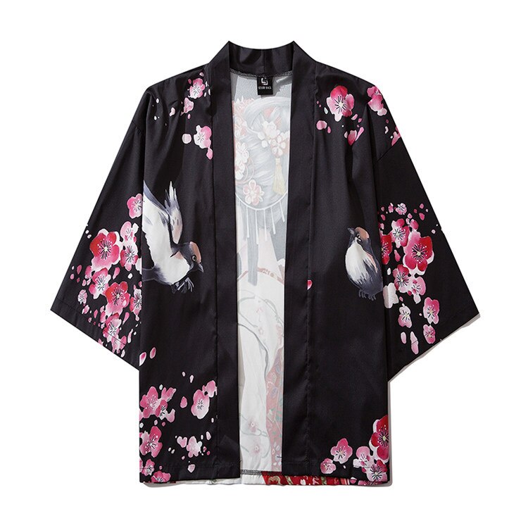 Yukata Women Blouse Kimono Blouse Beauty Geisha Ja... – Vicedeal