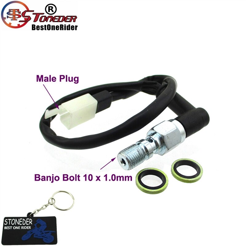 STONEDER Motorcycle Hydraulic Brake Light Switch B... – Grandado