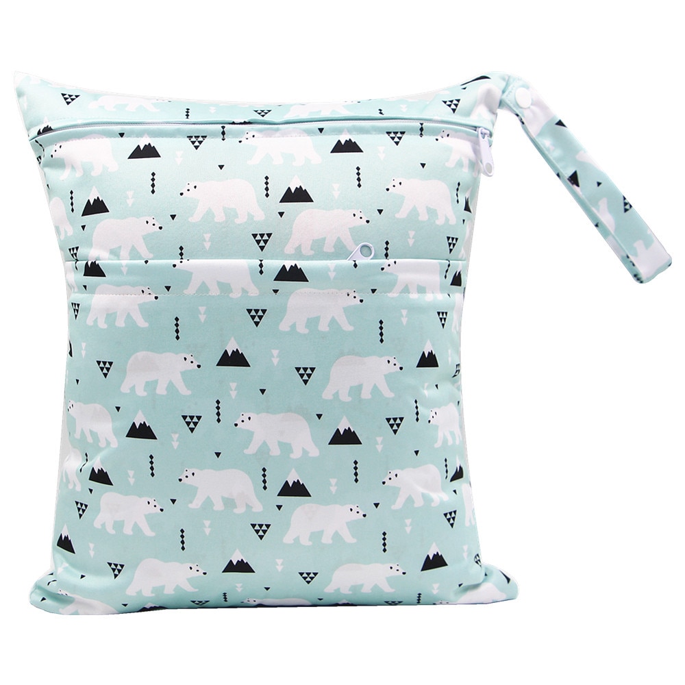 30*36cm Baby Wet Bag Baby Waterproof Reusable Napp... – Grandado