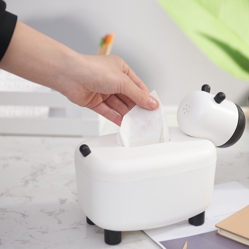 ELEG-Cute Tissue Box Holder Pumping Wipe Paper Cas... – Grandado