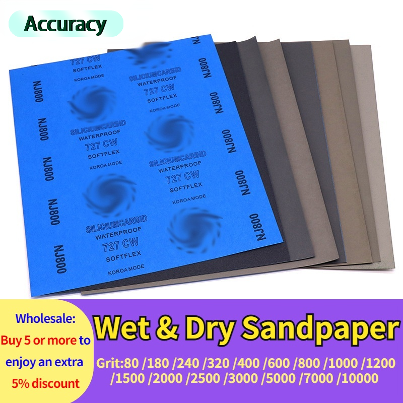 80-10000 Grit SandPapers Wet and Dry Polishing San... – Grandado