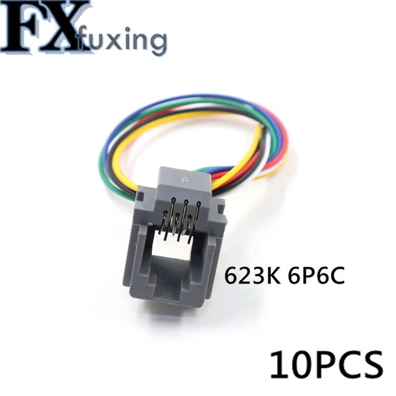 10pcs Rj11 Rj12 Rj45 Telephone Female Socket Conne Grandado